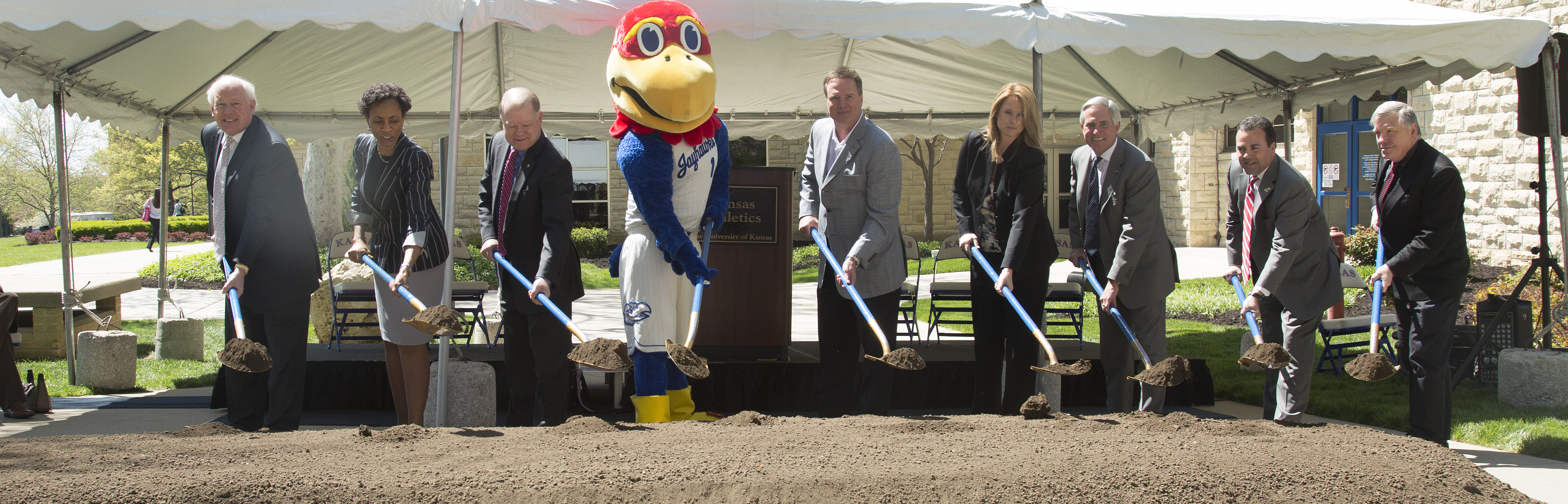 KU breaks ground on Naismith rules’ new home | News, Sports, Jobs ...